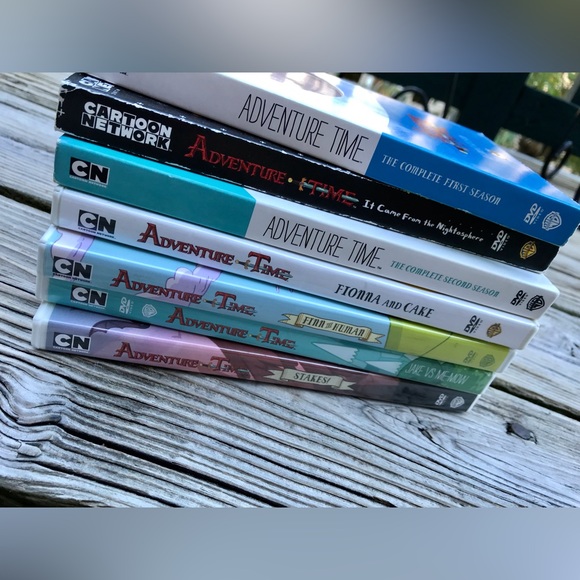 Cartoon Network | Media | Lot 7 Cartoon Network Adventure Time Dvd Set ...